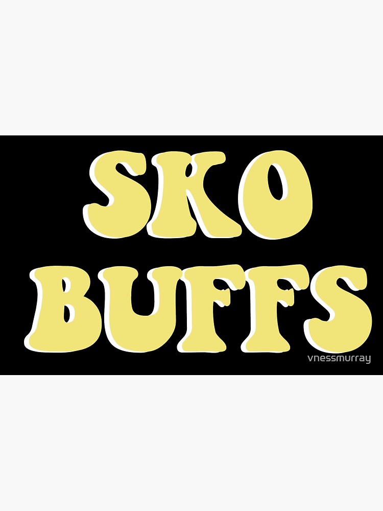 "Sko buffs colorado boulder black and yellow logo " Sticker by ...