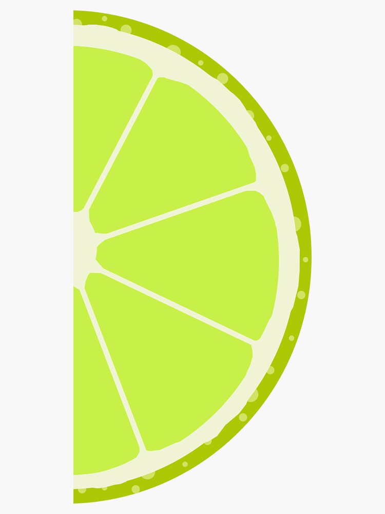 "Lime Slice" Sticker for Sale by jennyandpenny | Redbubble
