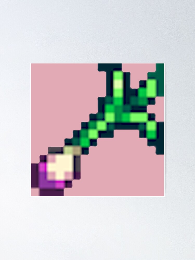 "Pixel Spring Onion" Poster by edevyor | Redbubble
