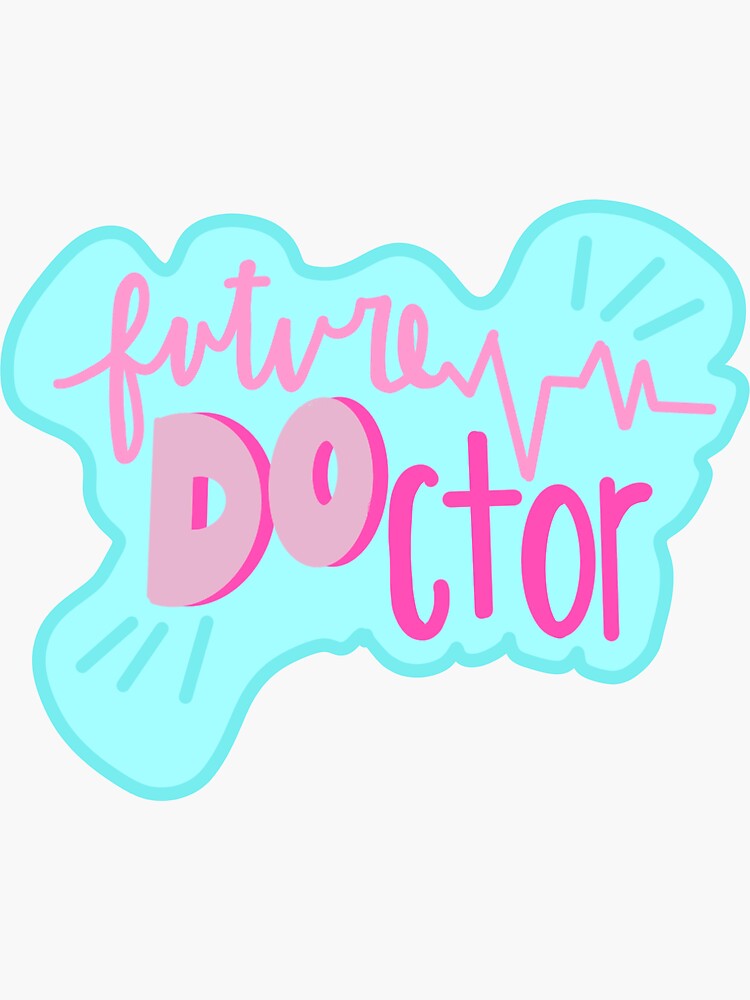 "Future DOctor " Sticker by emmapatton | Redbubble