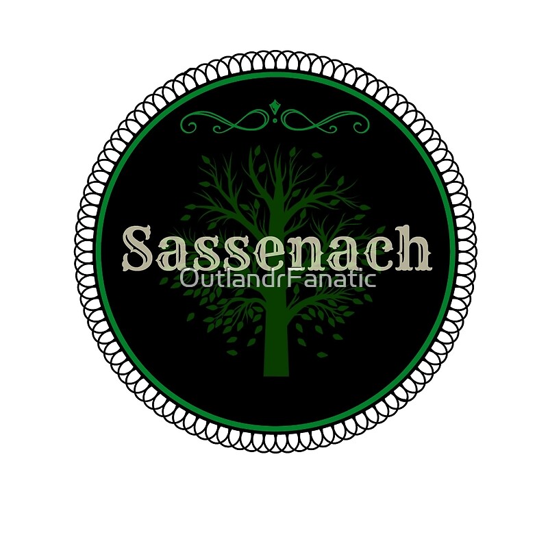 "Sassenach Green Tree Logo" by OutlandrFanatic | Redbubble