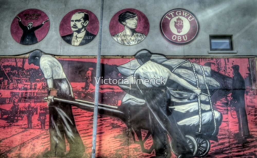 "Dockers Mural - Belfast" by karen limerick | Redbubble