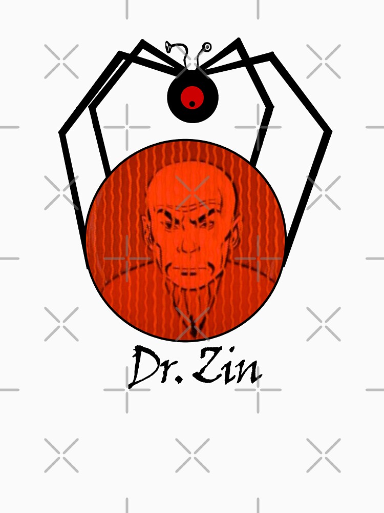 "The Nefarious Dr. Zin from Jonny Quest!" T-shirt for Sale by drquest ...