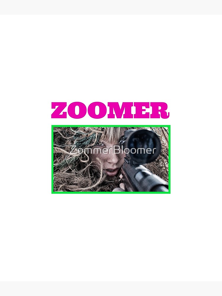 Lámina fotográfica «Zoomer Generation Z Merch» de ZommerBloomer | Redbubble