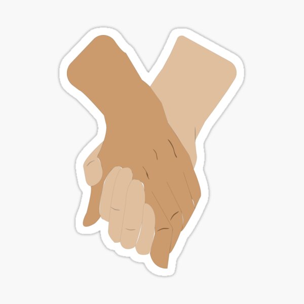 "Hands" Sticker by jimmeroonie | Redbubble