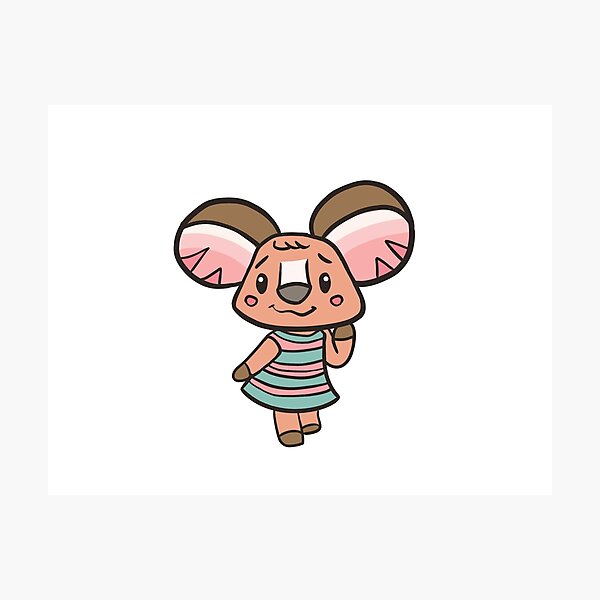 Melba Animal Crossing Photographic Prints | Redbubble