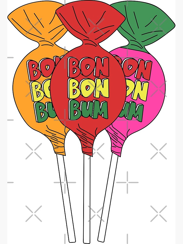 "Bon Bon Bum Colombia candy" Poster for Sale by laumazu | Redbubble
