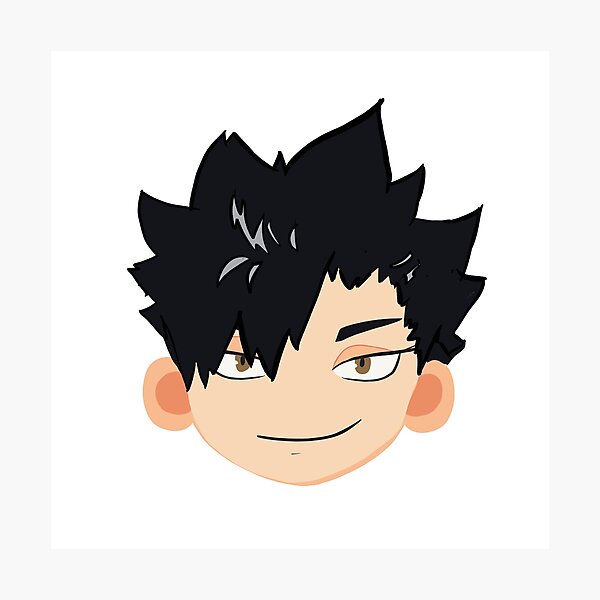 Lámina fotográfica «Pegatina Kuroo Tetsurou Chibi» de camcamchong ...