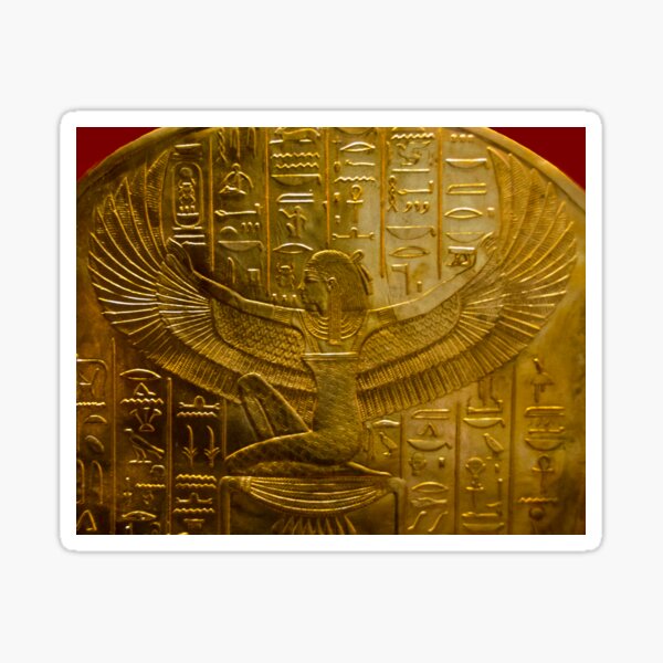 "Goddess Isis" Sticker for Sale by AnkhaDesh | Redbubble