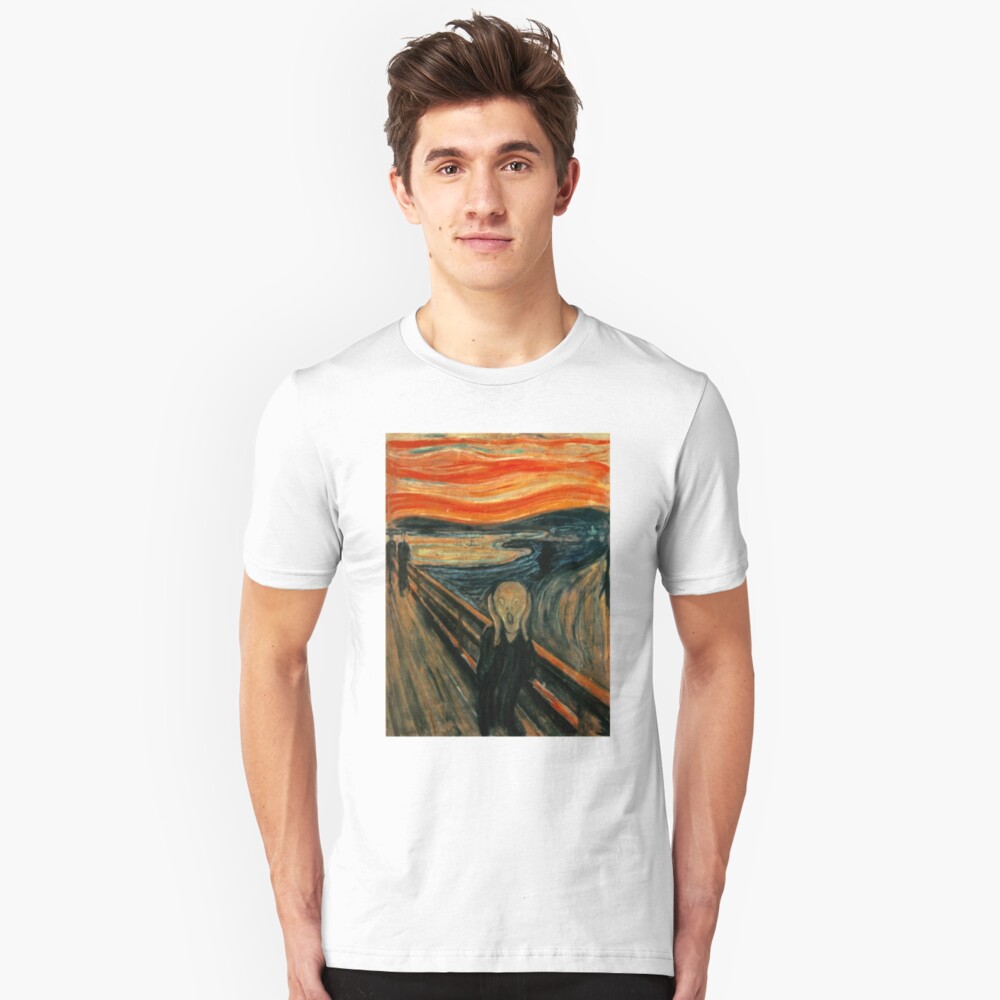 "The Scream - Edvard Munch" T-shirt by maryedenoa | Redbubble