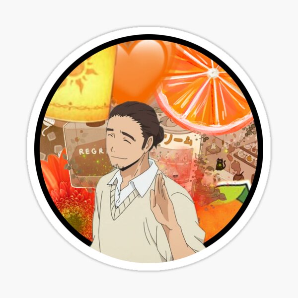 "~ Asahi Azumane ~" Sticker for Sale by kittypawsrule | Redbubble