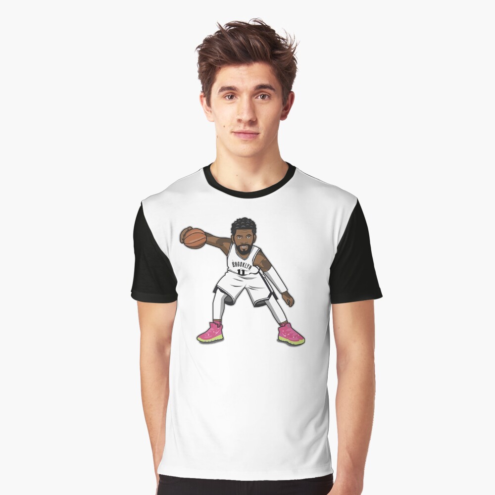 "Kyrie Irving Cartoon Style Nets" Sticker for Sale by rayd3rd | Redbubble