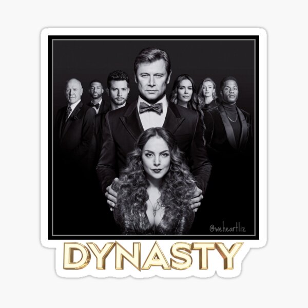 "Dynasty " Sticker for Sale by weheartliz | Redbubble