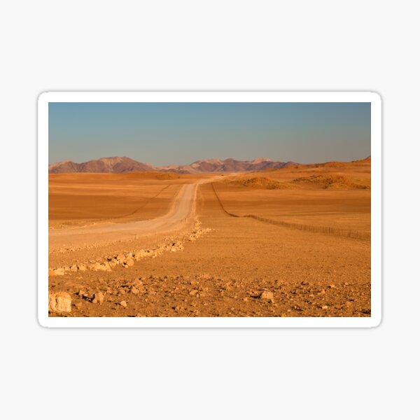 "Untarred Road" Sticker for Sale by YairKarelic | Redbubble