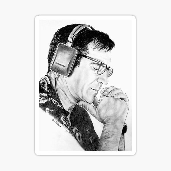 "Jason Isaacs - HAP - The OA" Sticker by Larkistin | Redbubble