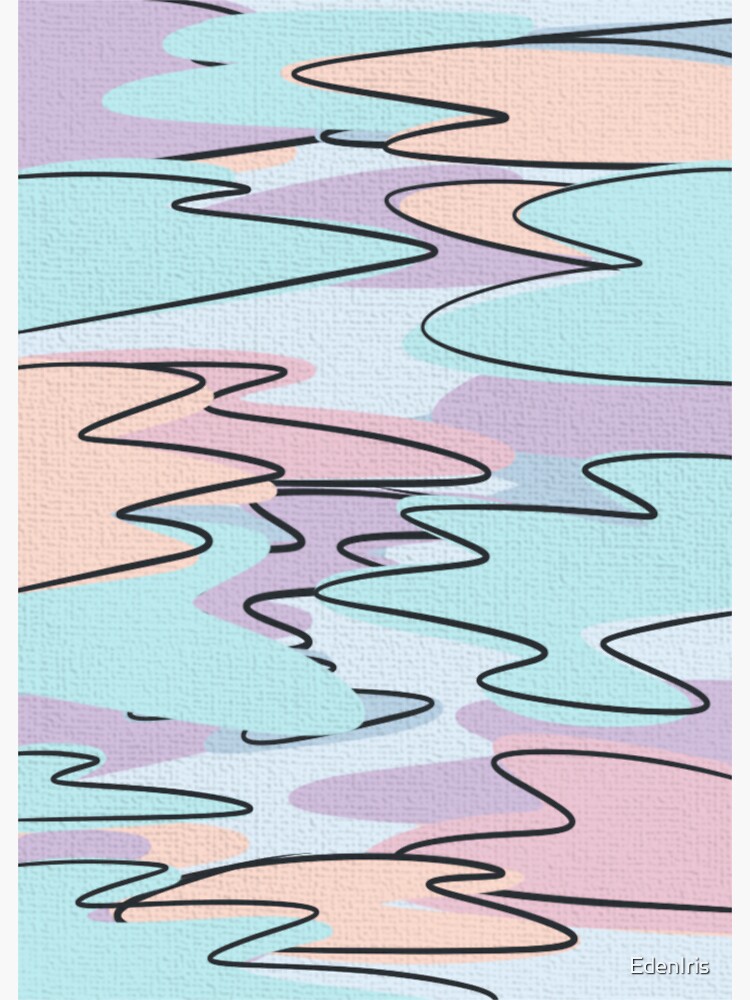 "Wavy" Sticker by EdenIris | Redbubble