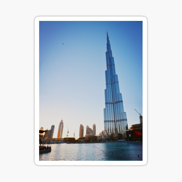 "Burj Khalifa" Sticker for Sale by Kenobass | Redbubble