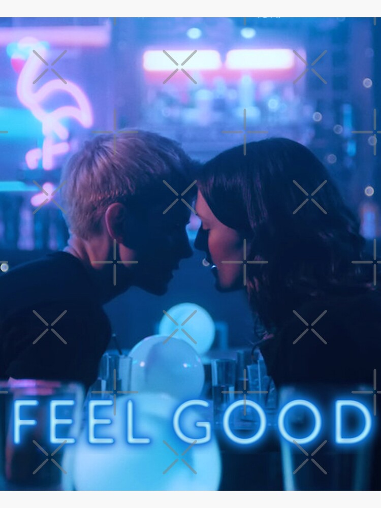 "Feel good" Sticker by famousmarilia | Redbubble