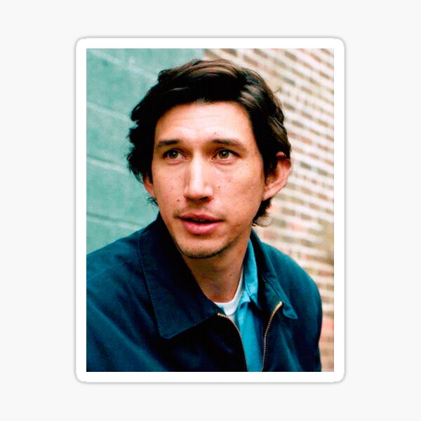"Adam Driver" Sticker for Sale by morganmeaux | Redbubble