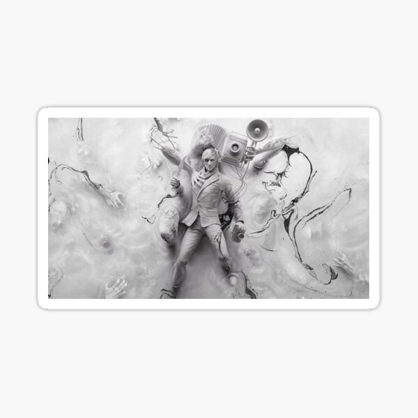 "The Evil Within" Sticker by LHRxSALU | Redbubble