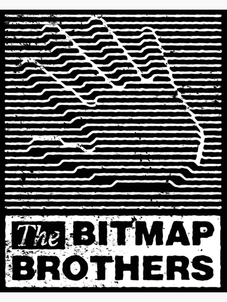 "The Bitmap Brothers - 90's Classic Videogame Logo" Sticker for Sale by ...