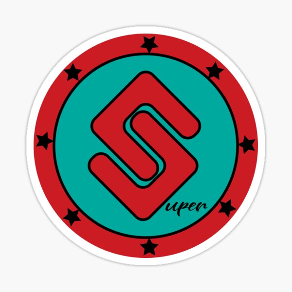 "s logo" Sticker by Type-Design | Redbubble