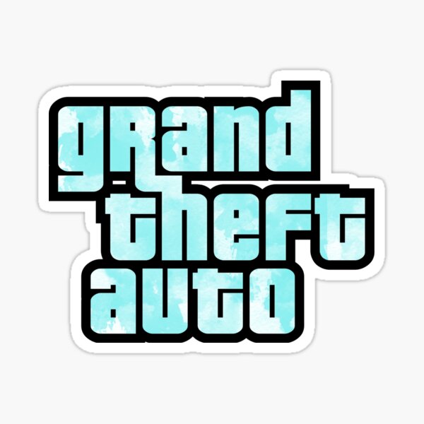 Grand Theft Auto Stickers | Redbubble
