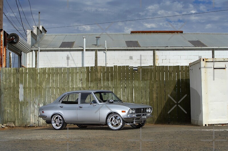 "Silver Mazda RX2" by John Jovic | Redbubble