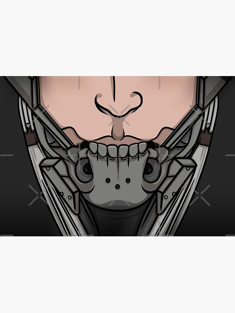 "Raiden Metal Gear Solid" Mask by vanessaeffe | Redbubble