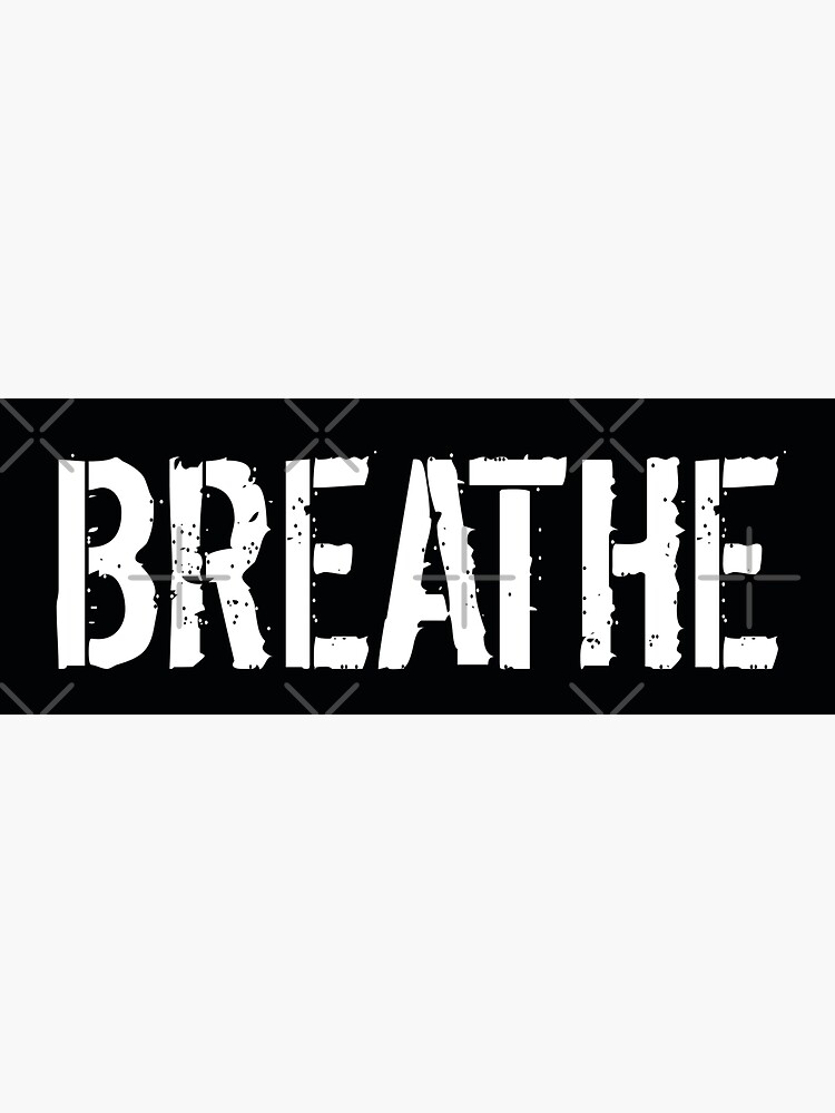 "BREATHE - The Prodigy [White]" Sticker for Sale by phigment-art ...