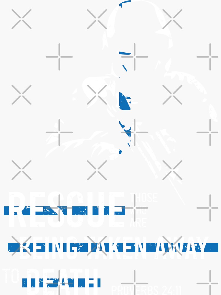 "Thin Blue Line Bible Quote" Sticker for Sale by MasterKlaw | Redbubble