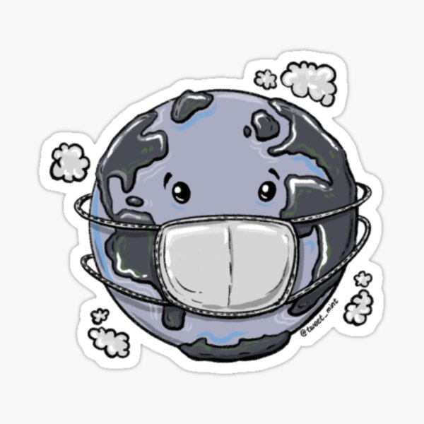 "Sick Earth" Sticker for Sale by Matthew-Barry | Redbubble