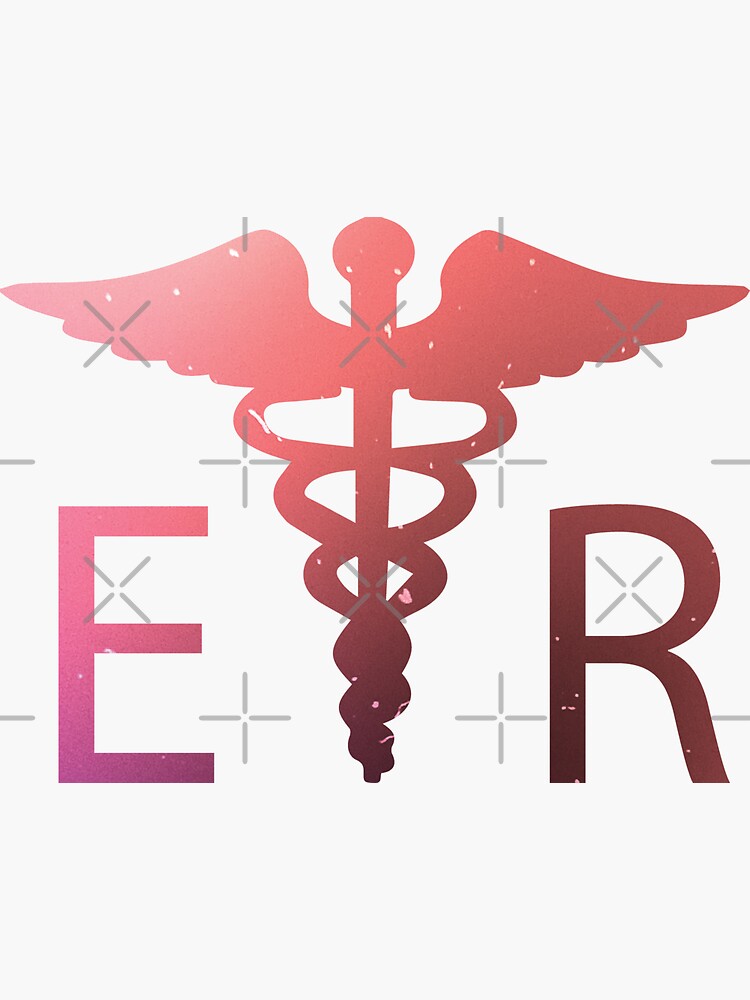 "Emergency room | CUTE ER NURSE" Sticker for Sale by Omochiroi | Redbubble