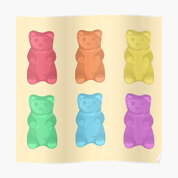 Gummy Bear Posters | Redbubble