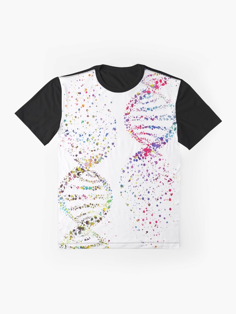 "DNA, Watercolor Art,Dna double helix genetic" T-shirt for Sale by ...