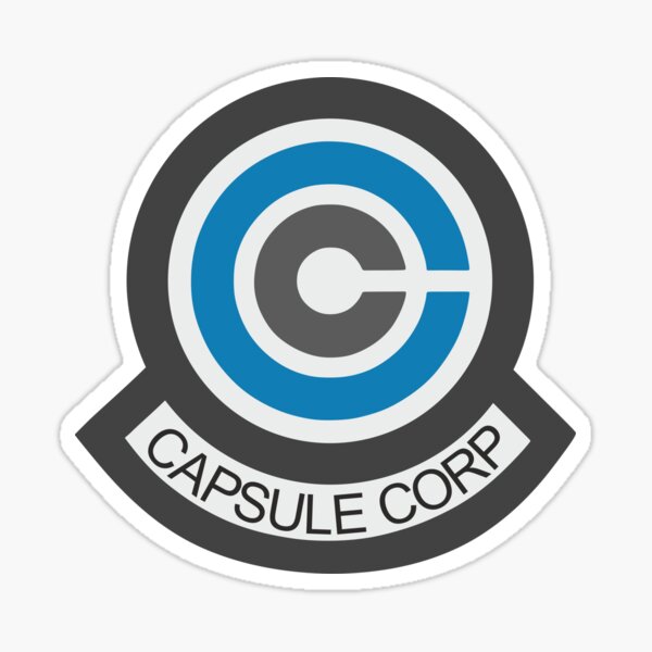 "Capsule Corp logo" Sticker for Sale by JiuJiuArts | Redbubble