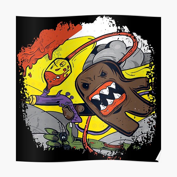 Póster «Domo kun monster - JDM verdadero símbolo | deriva | carros» de ...