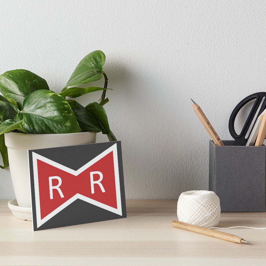 "Red Ribbon Army Logo" Art Board Print by JiuJiuArts | Redbubble