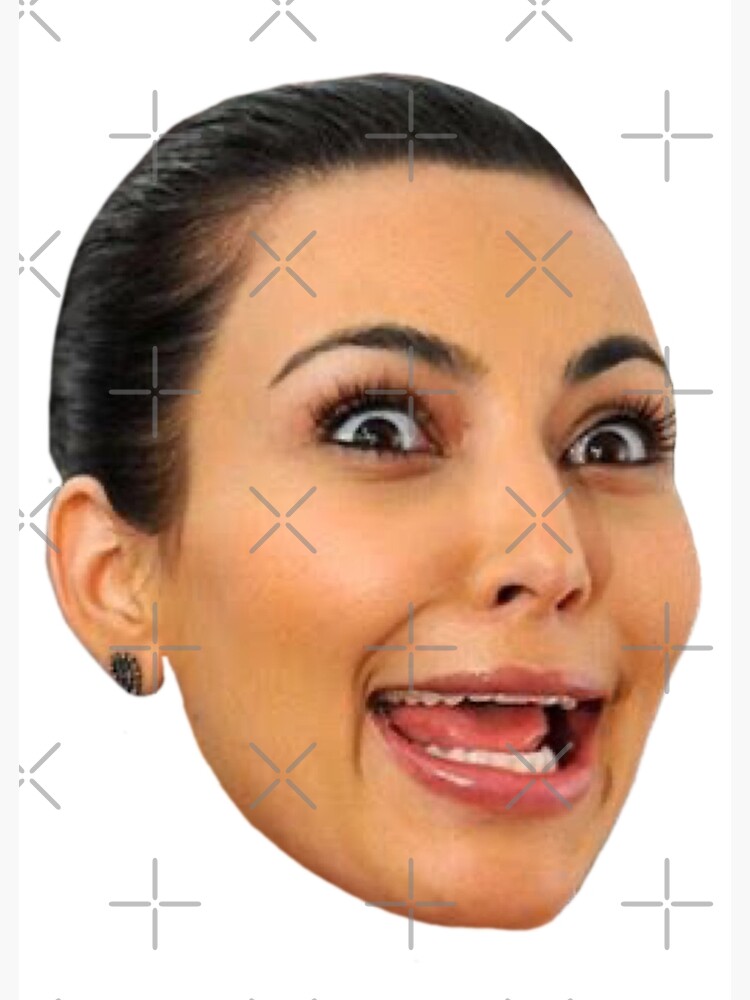 "KIM MEME" Art Print for Sale by NoirDreams | Redbubble
