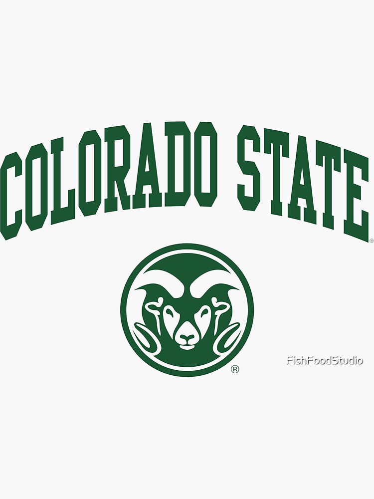 "Colorado State University" Sticker by ajshrode | Redbubble