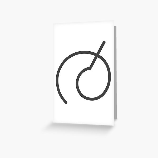 "Whis Symbol DBS" Greeting Card by JiuJiuArts | Redbubble