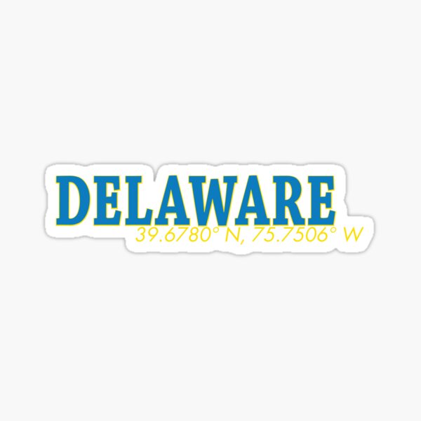 Delaware Stickers | Redbubble