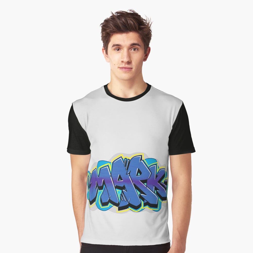 "Mark Graffiti Name" Poster for Sale by NameGraffiti | Redbubble
