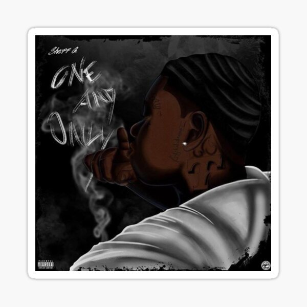 "SHEFF G ONE AND ONLY" Sticker for Sale by Kellen121 | Redbubble