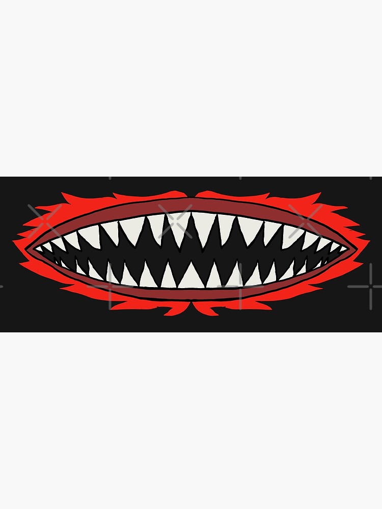 "Sharp Tooth" Poster by Yeaha | Redbubble