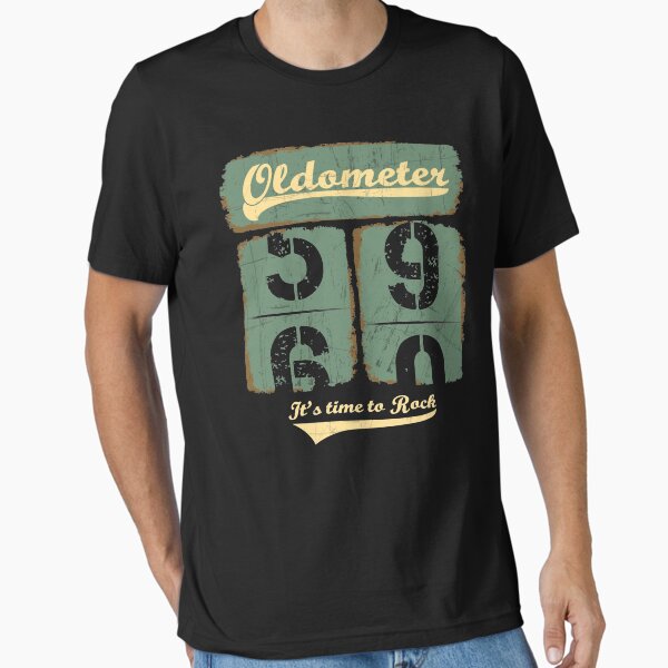 "Oldometer from 59 to 60 years old Funny 60th Birthday party gift ...