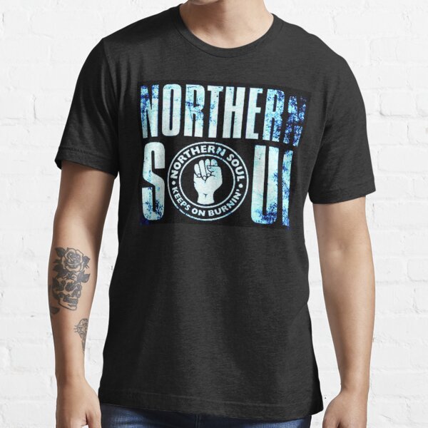 "Northern Soul (Blue)" T-shirt for Sale by delosreyes75 | Redbubble ...