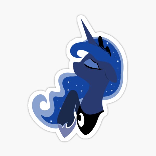 "Luna - FaceEdition2" Sticker for Sale by RarieDash | Redbubble