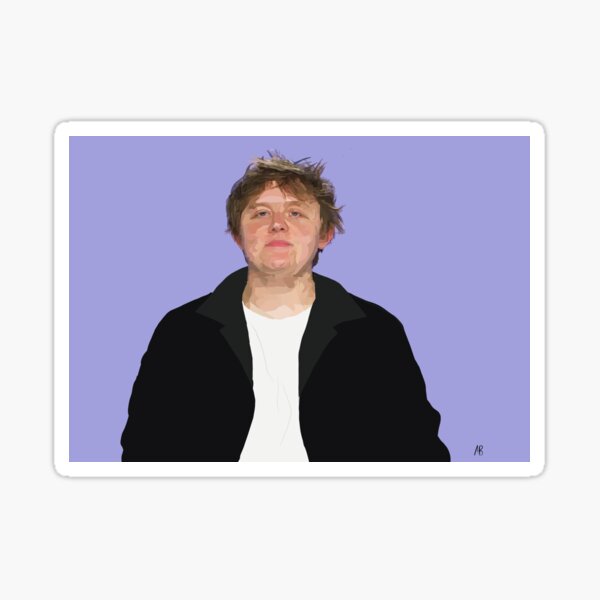 "Lewis Capaldi hand drawn artwork" Sticker by aimeebws | Redbubble