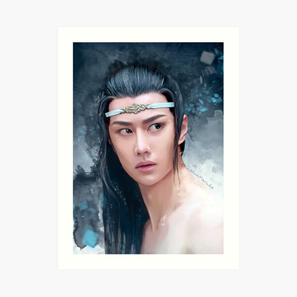 "The Untamed. Lan Zhan" Art Print by akvamarinka | Redbubble